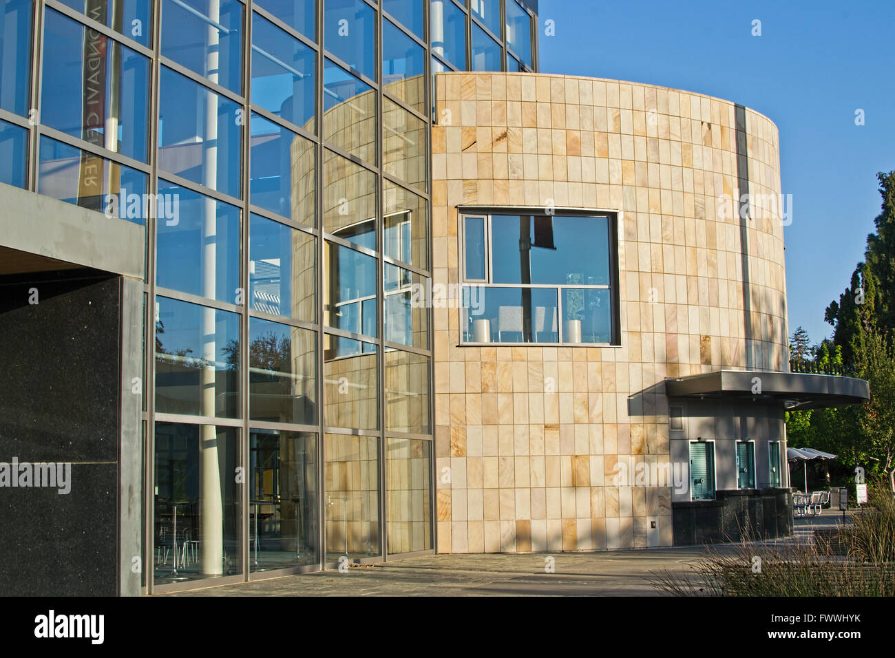 South view of the Robert and Margrit Mondavi Center for the Performing ...