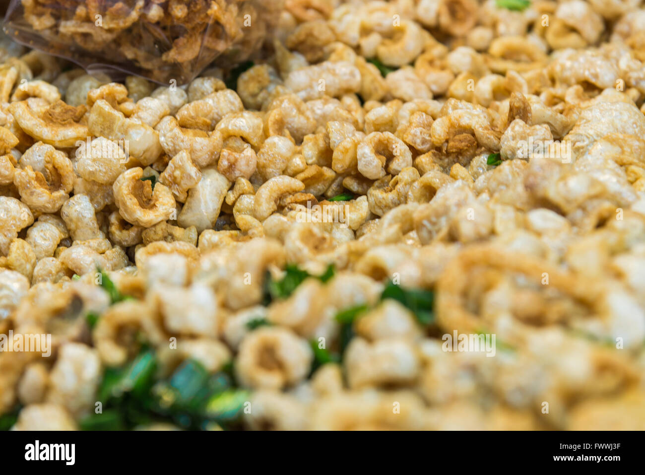 Lots Pork rind with pandan leave snack of northern Thailand for sale ...