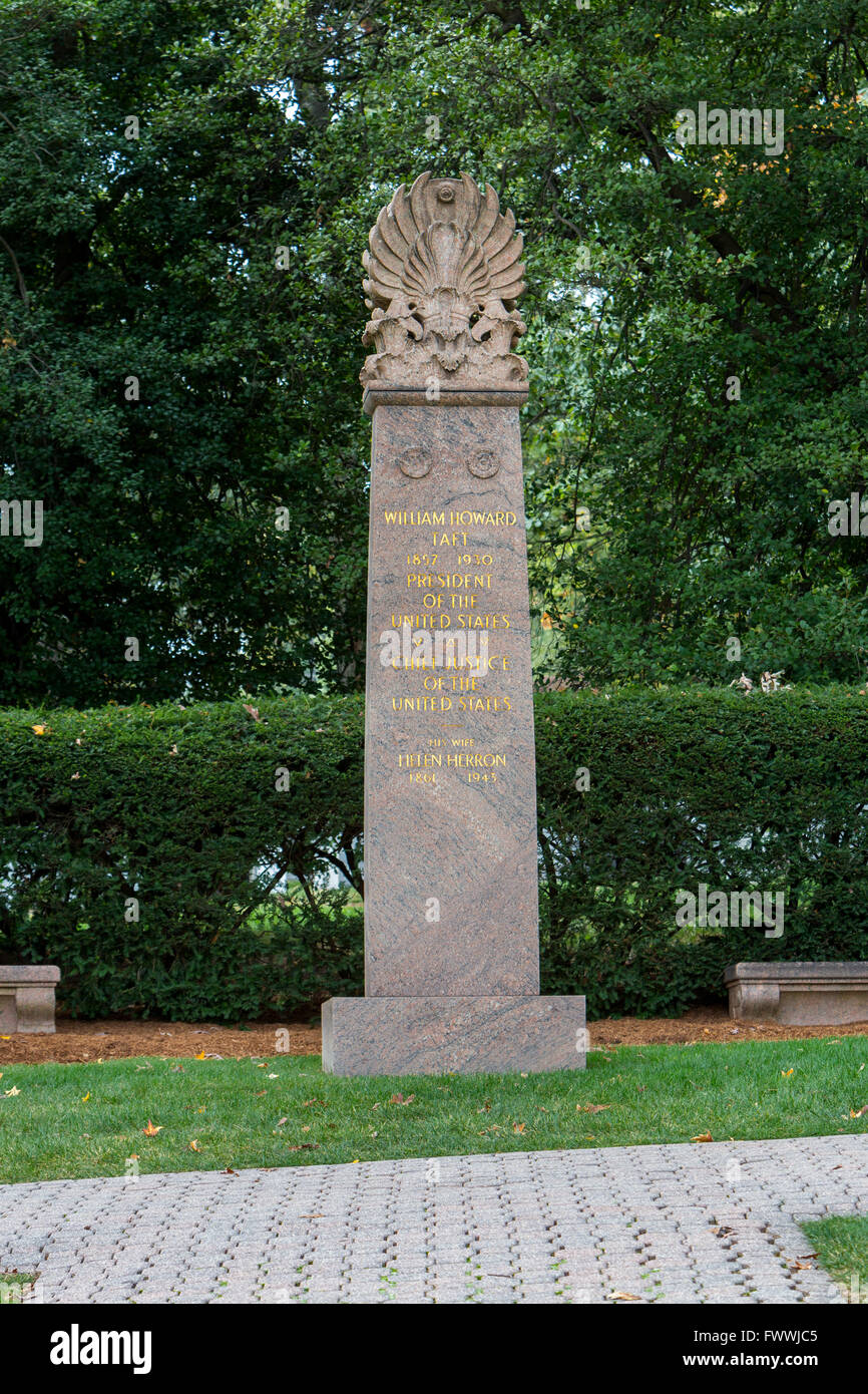 President taft grave hi-res stock photography and images - Alamy