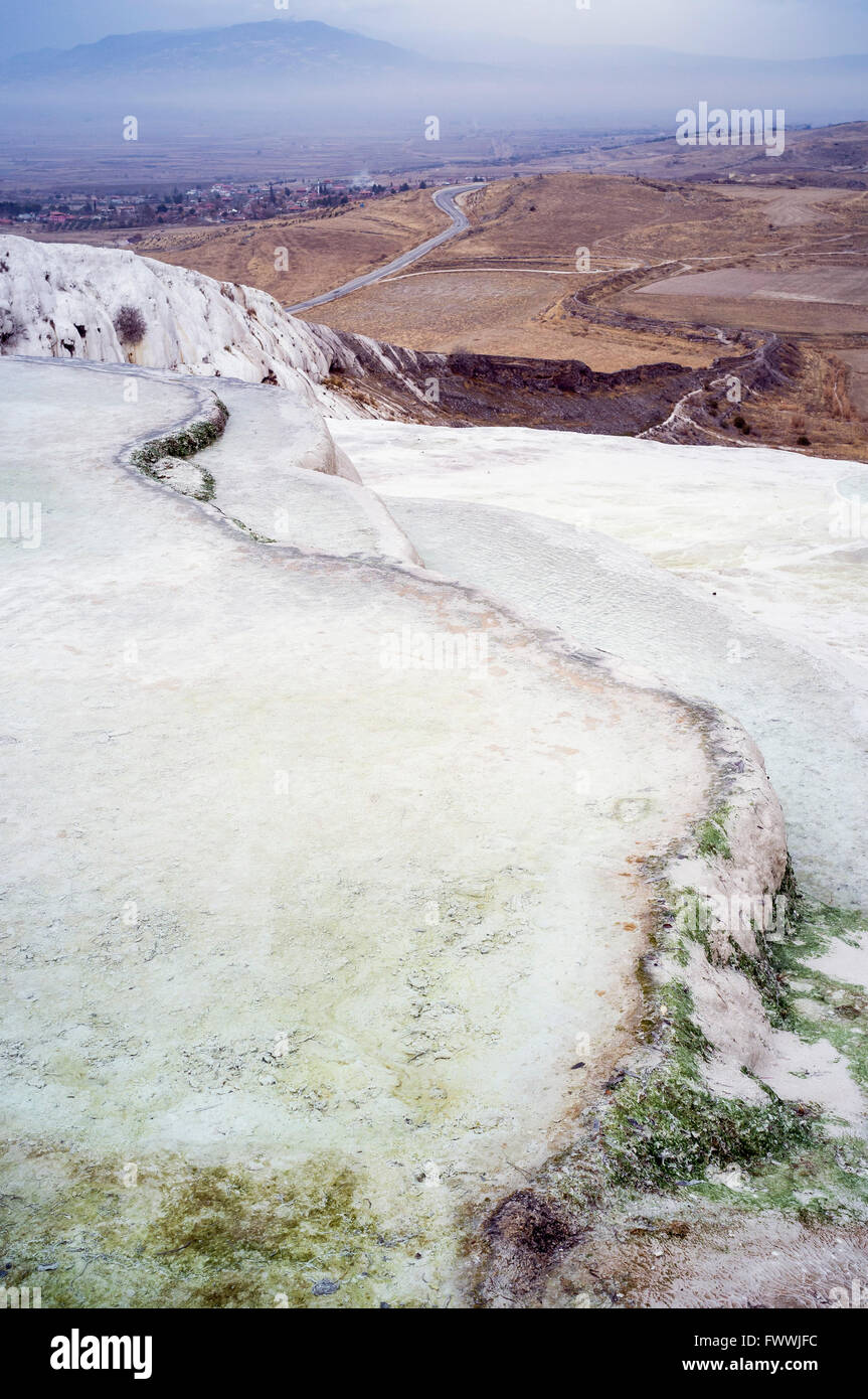 Travertine sedimentary rock hi-res stock photography and images - Alamy