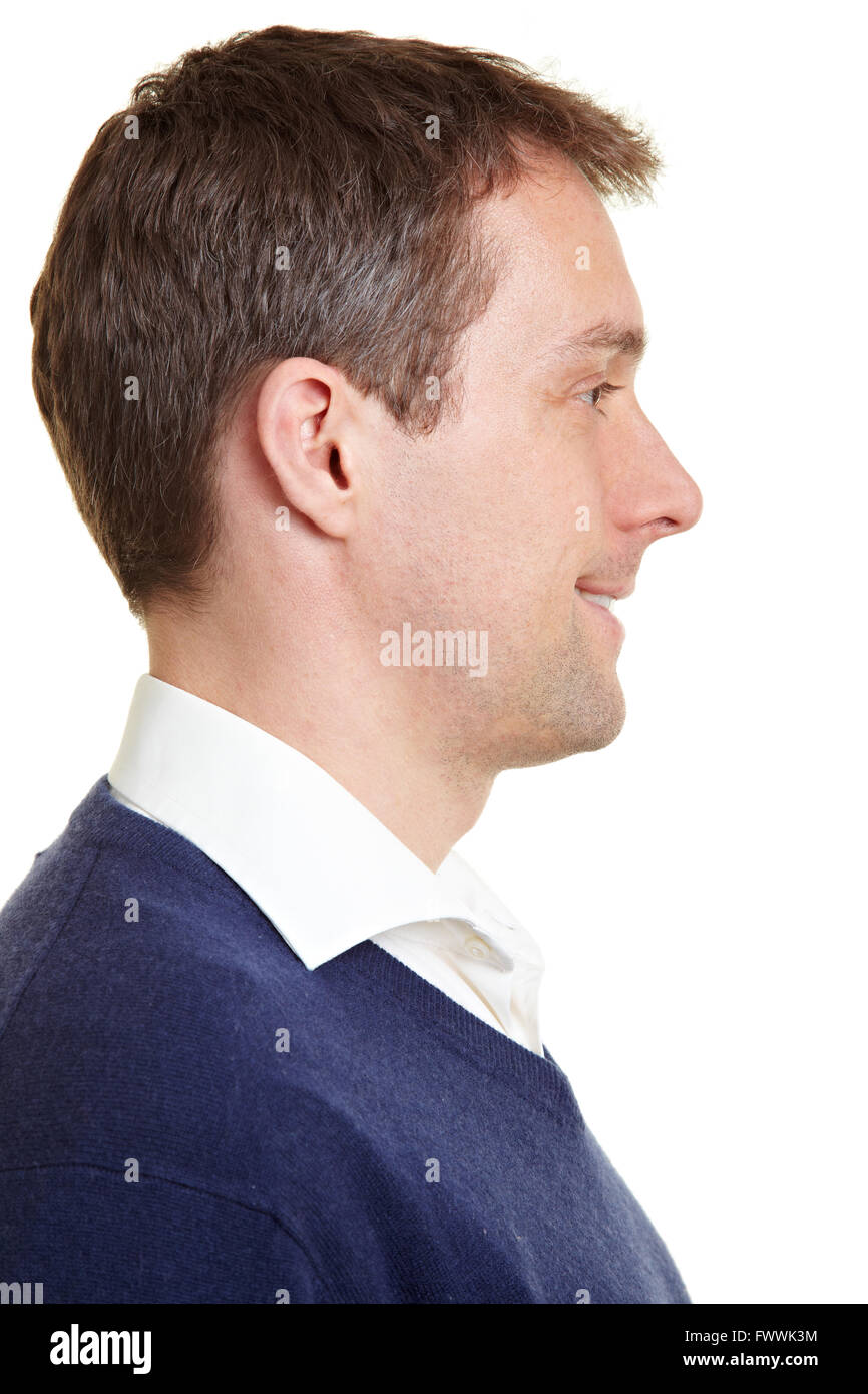 Profile of business man hi-res stock photography and images - Alamy