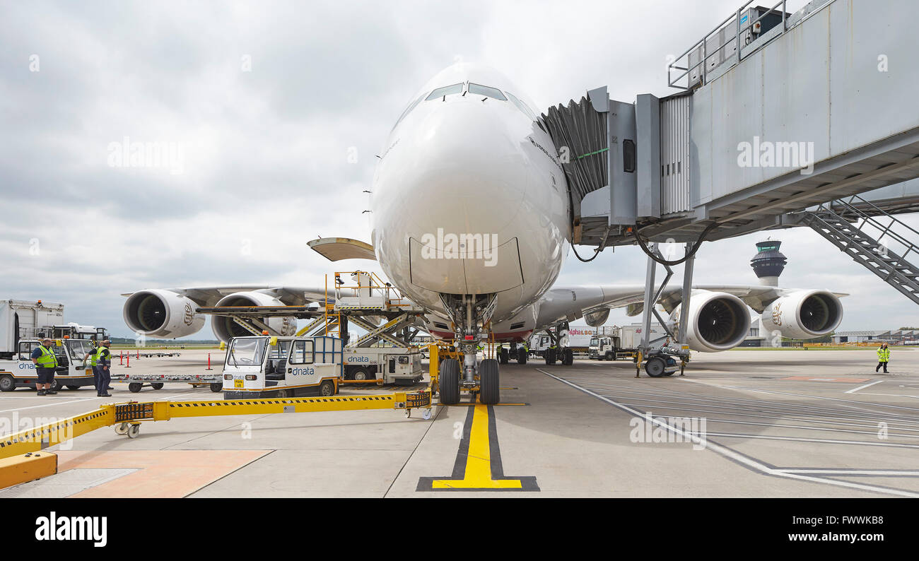 Gangway airplane hi-res stock photography and images - Alamy