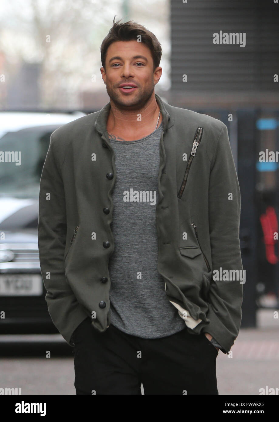 Duncan James outside ITV Studios Featuring: Duncan James Where: London ...