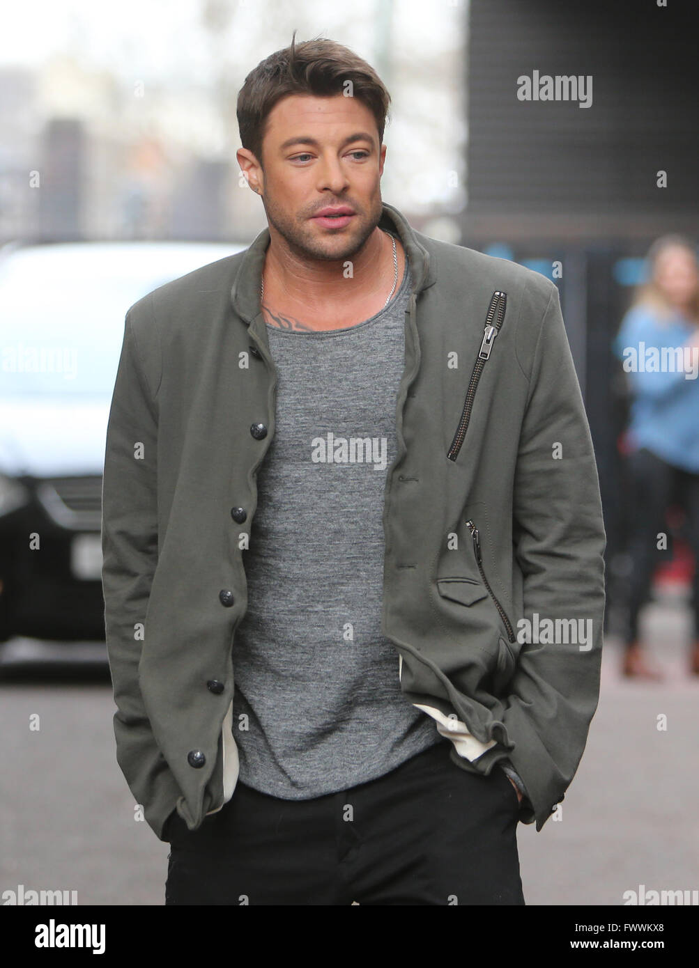 Duncan James outside ITV Studios Featuring: Duncan James Where: London ...