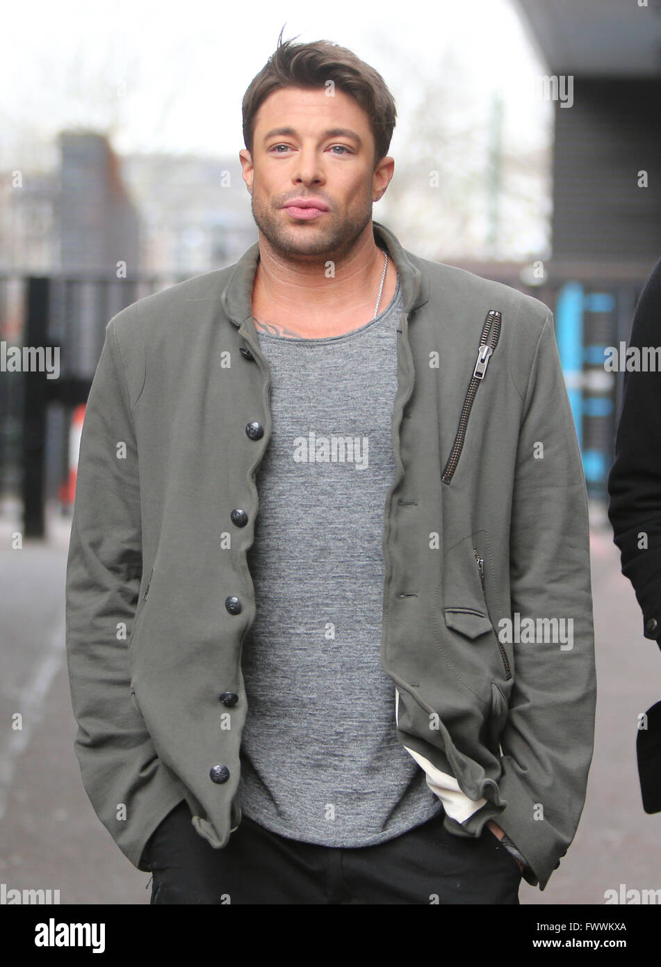 Duncan James outside ITV Studios Featuring: Duncan James Where: London ...