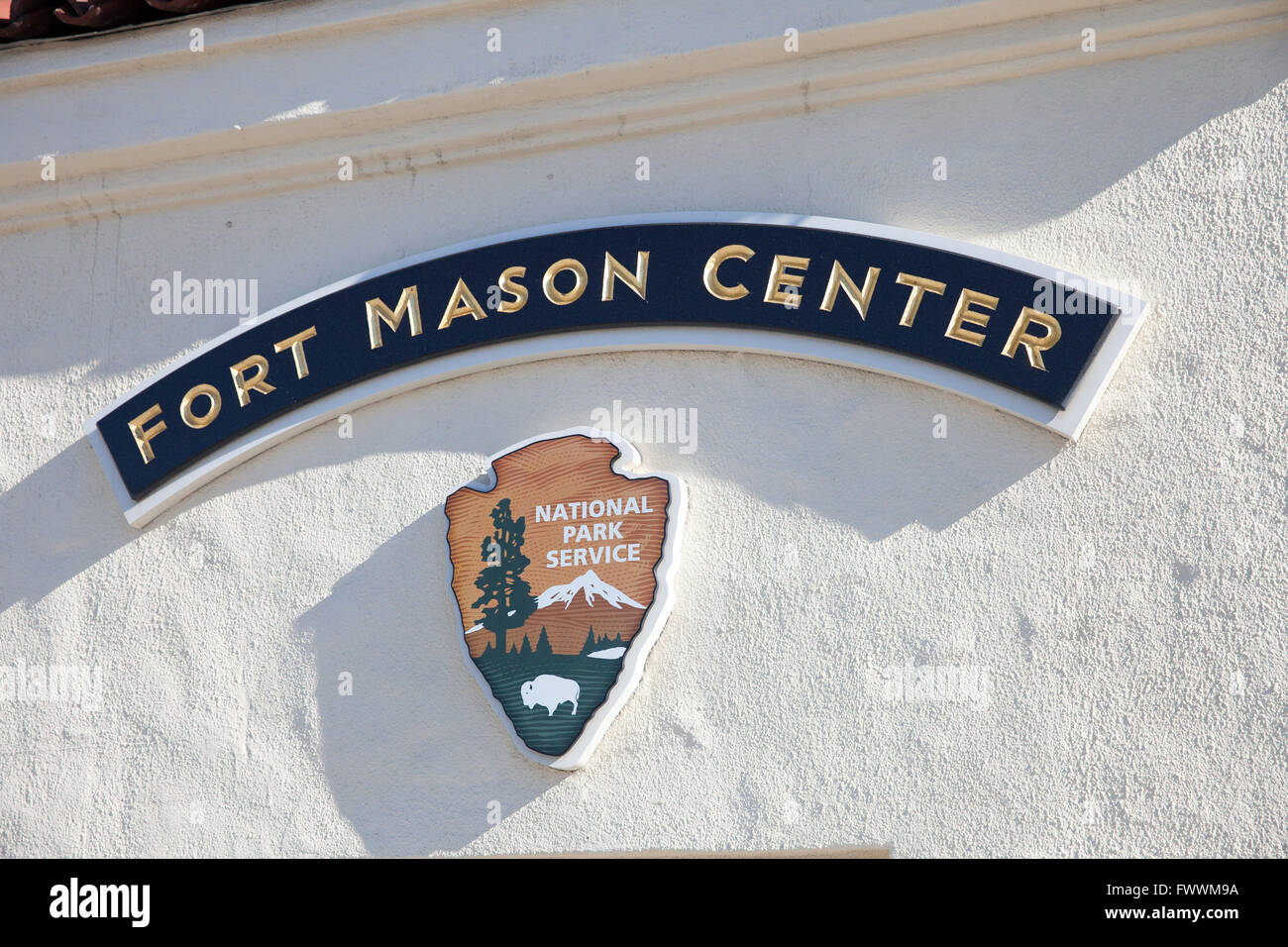 Sign for Fort Mason Center San Francisco California USA Stock Photo - Alamy