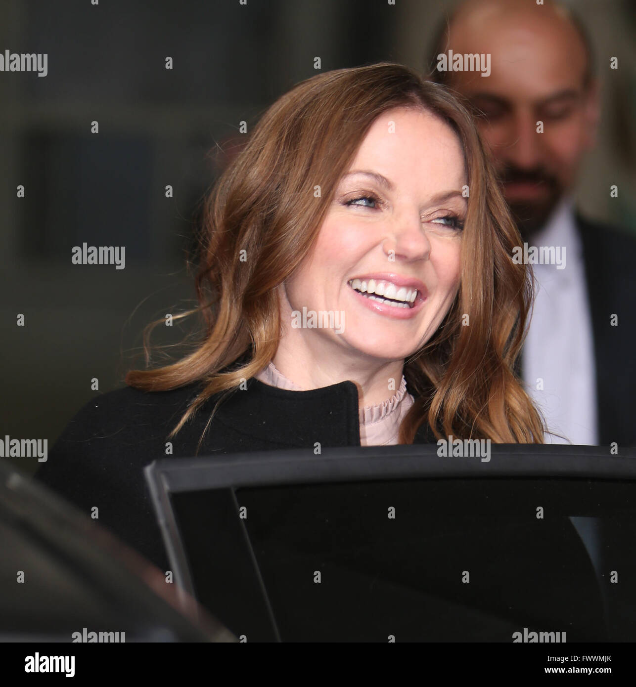 Geri Horner outside ITV Studios Featuring: Geri Horner Where: London ...