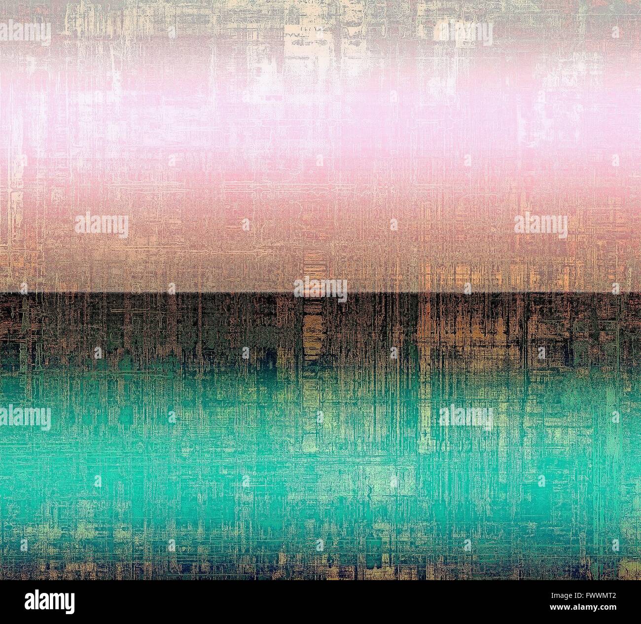 Computer designed highly detailed vintage texture or background. With ...