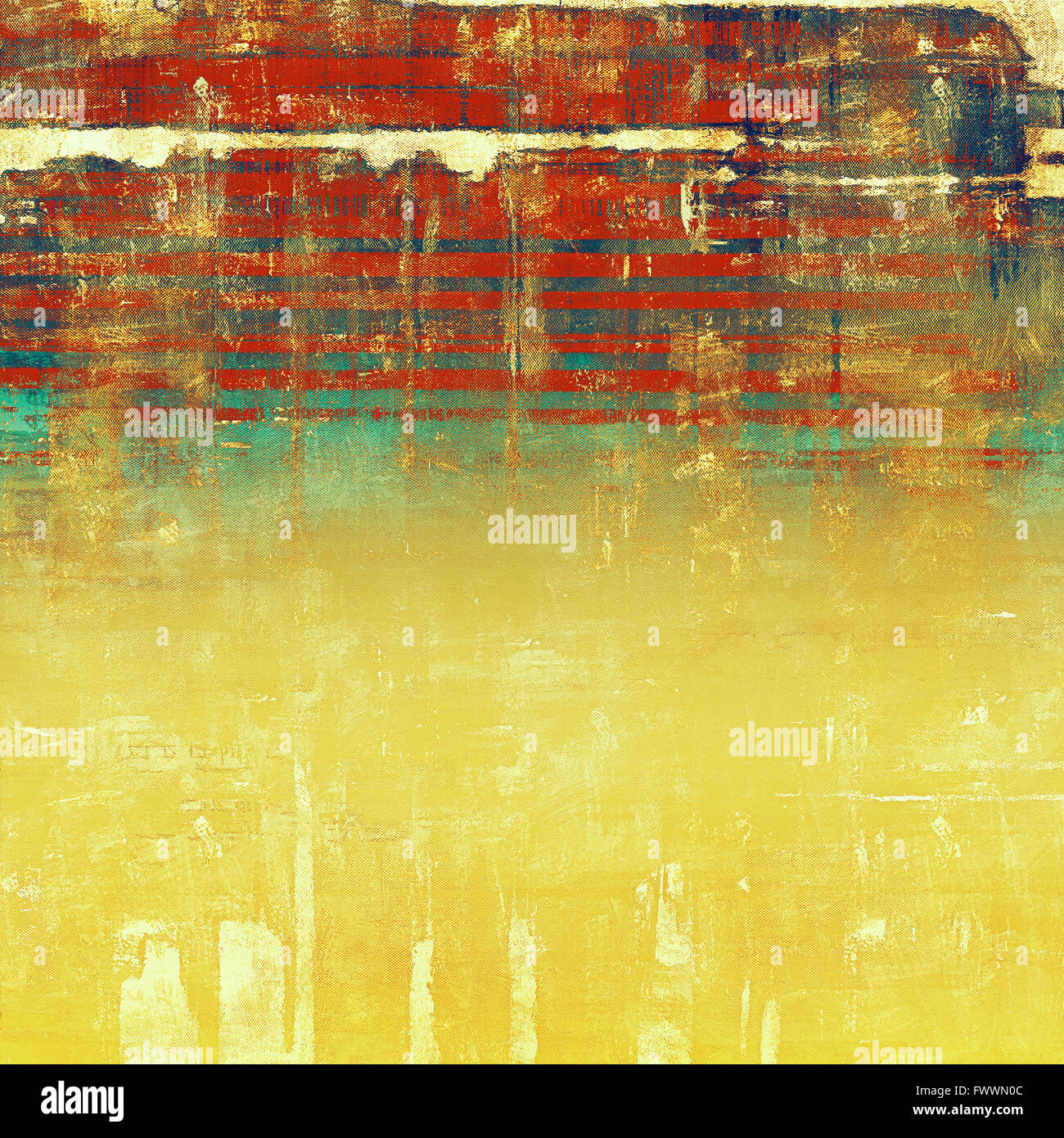 Old vintage background with retro-style elements and different color ...