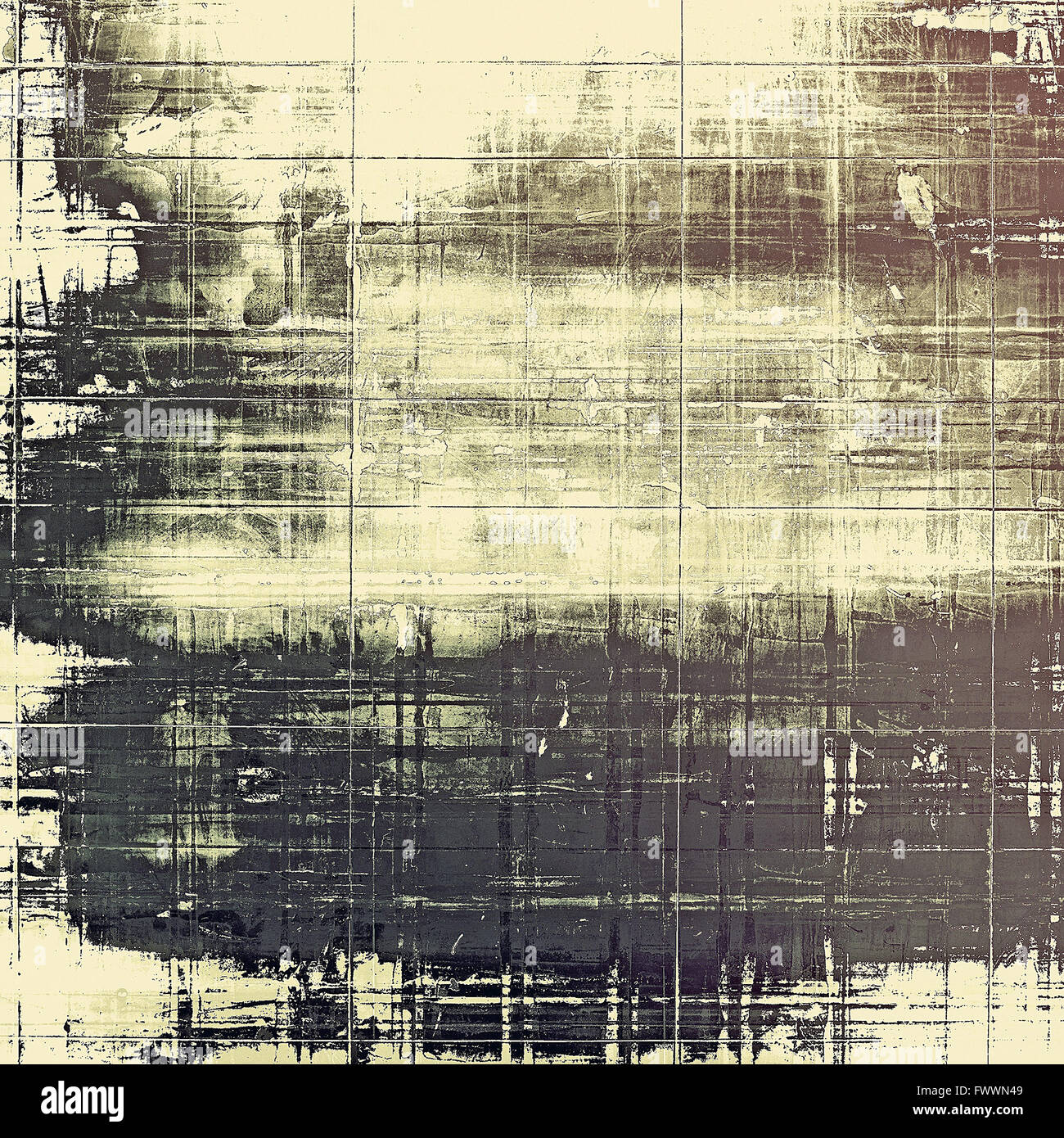 Antique vintage texture, old-fashioned weathered background. With ...