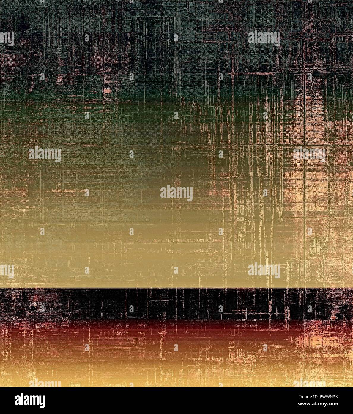 Grunge aging texture, art background. With different color patterns ...