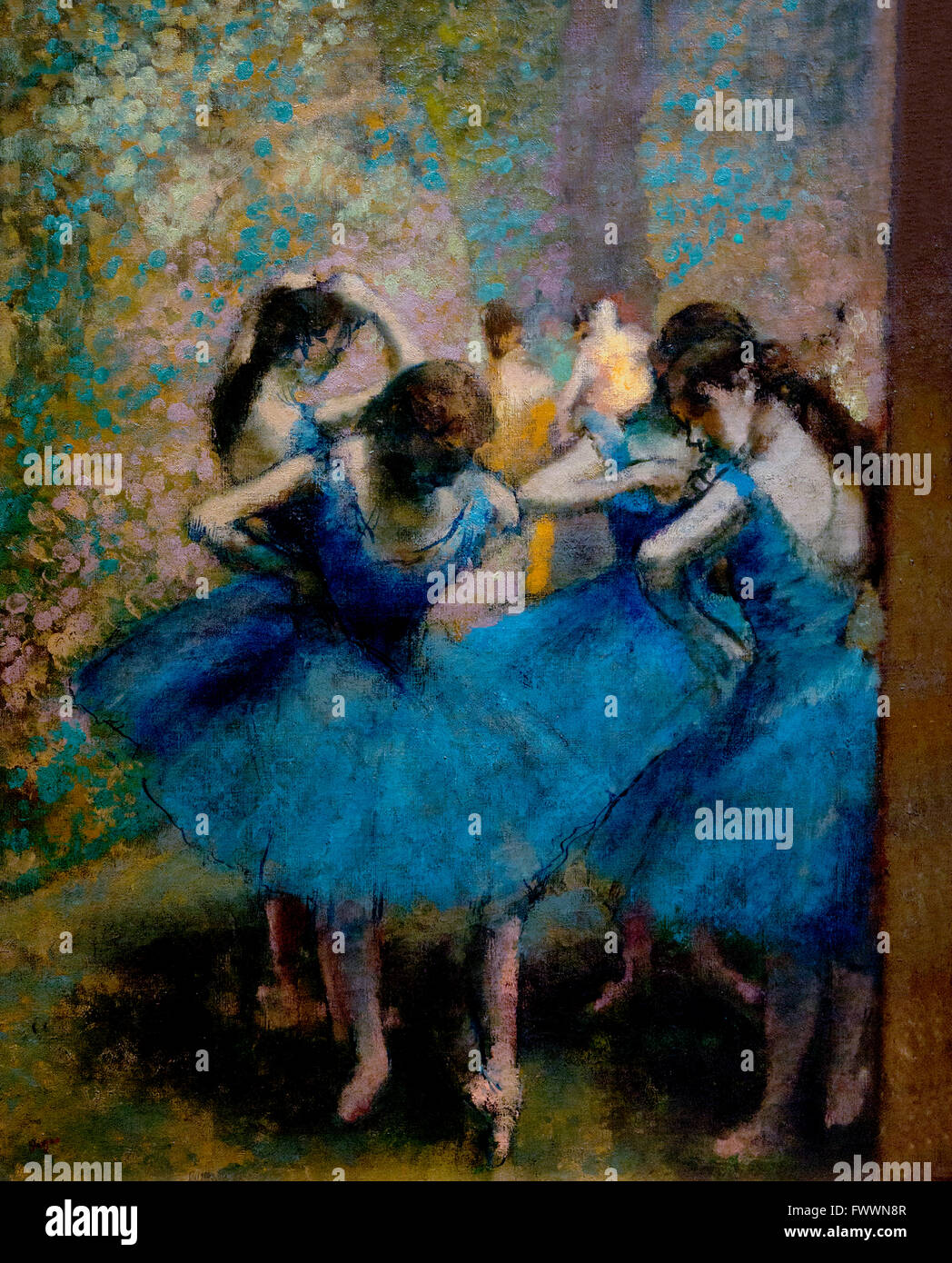 Edgar Degas Blue Dancers