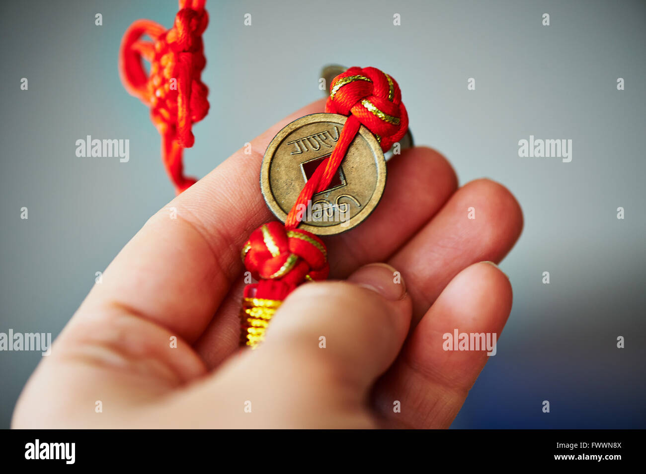 Chinese Coin Amulet High Resolution Stock Photography and Images - Alamy