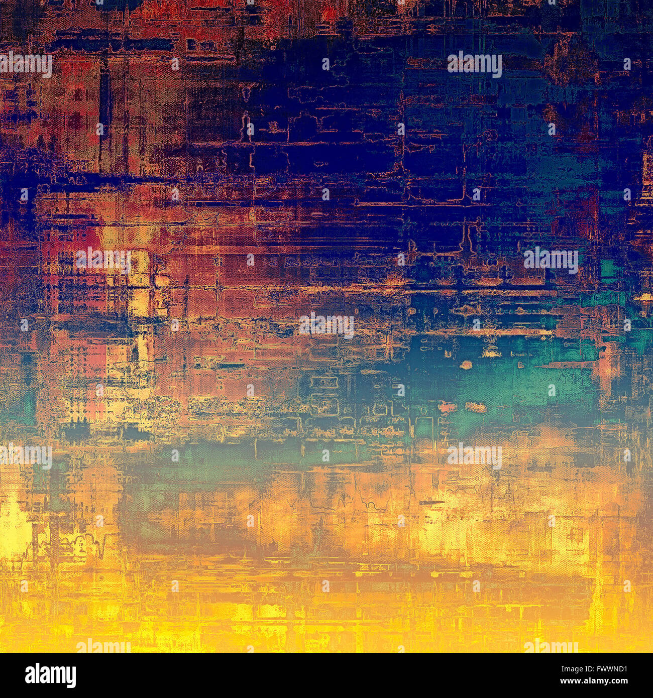 Abstract retro background or old-fashioned texture. With different ...