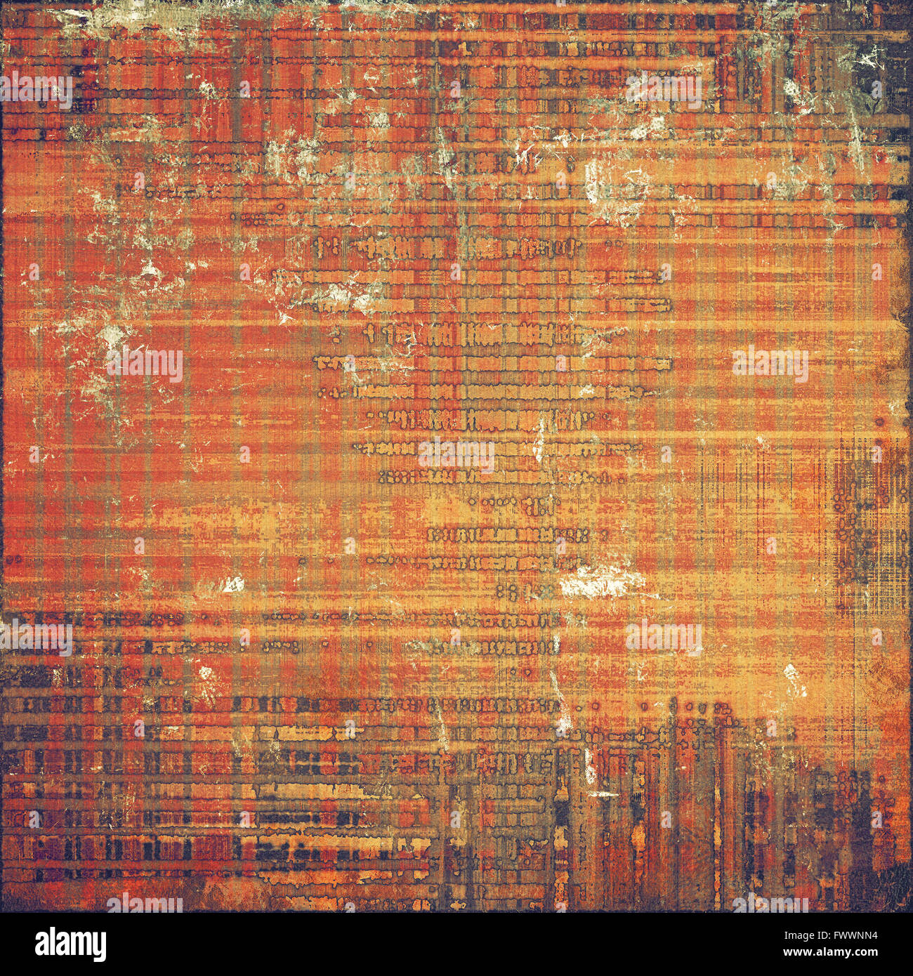 Old vintage background with retro-style elements and different color ...