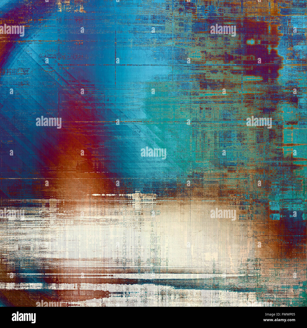 Grunge colorful background or old texture for creative design work ...