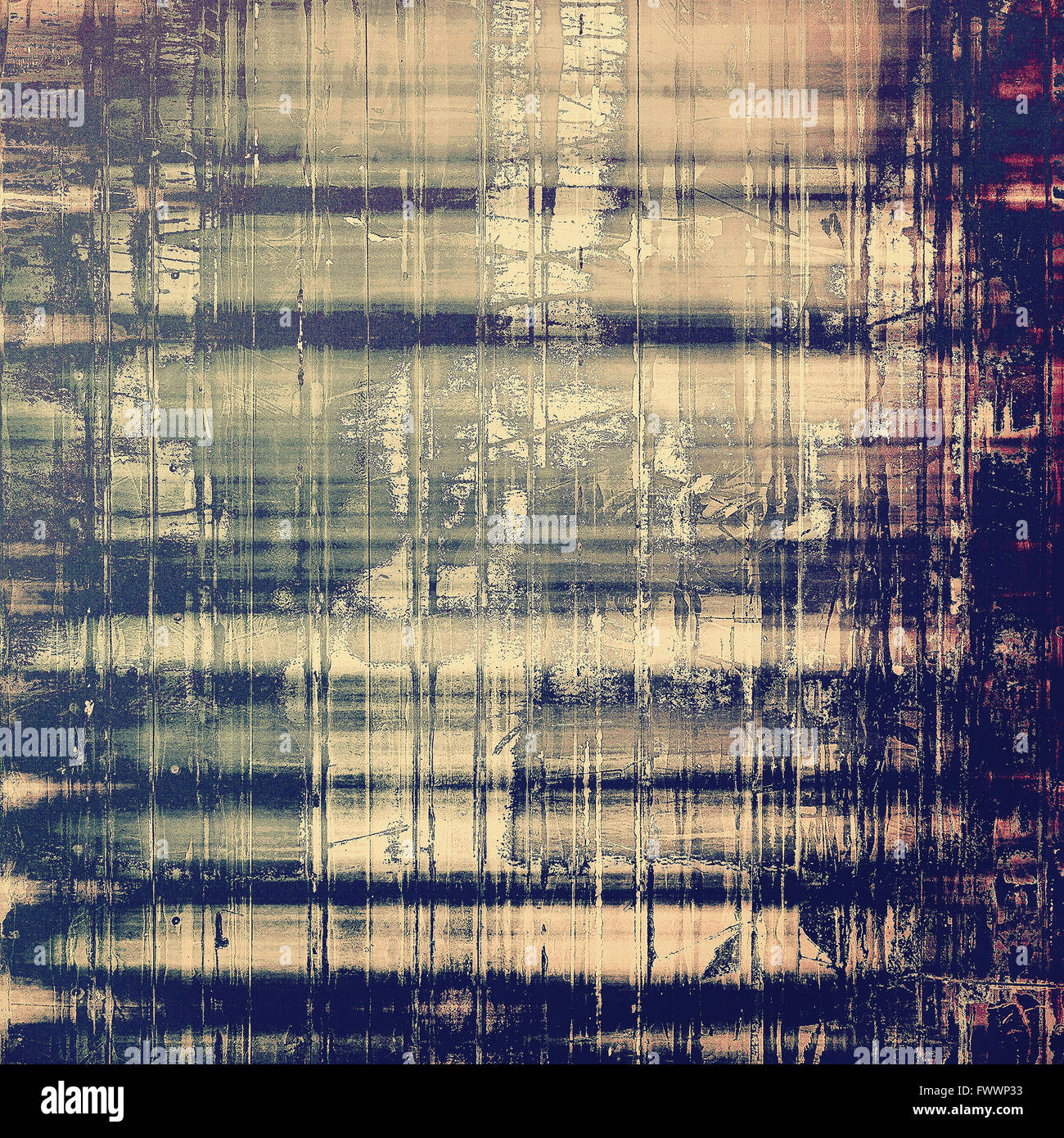 Abstract retro background or old-fashioned texture. With different ...