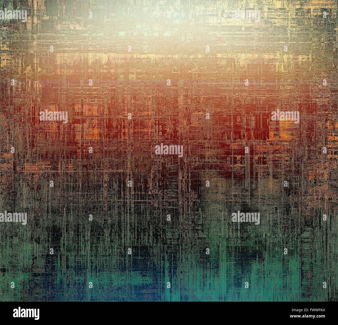 Abstract retro background or old-fashioned texture. With different ...