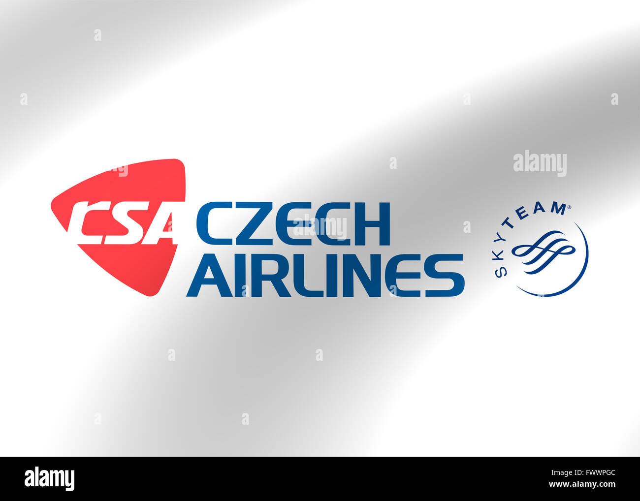 CSA Czech Airlines Air logo Stock Photo - Alamy
