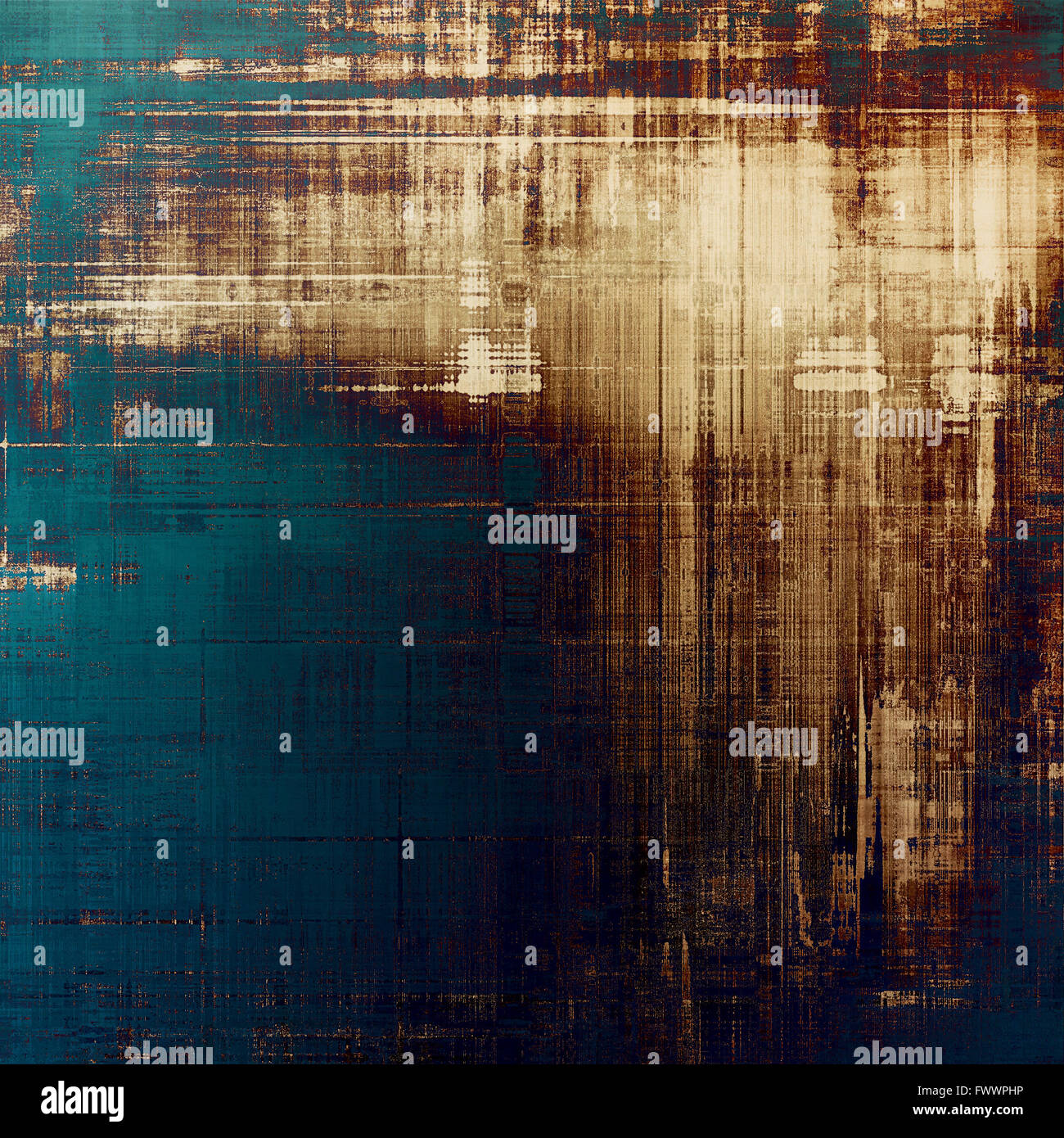 Old scratched retro-style background. With different color patterns ...