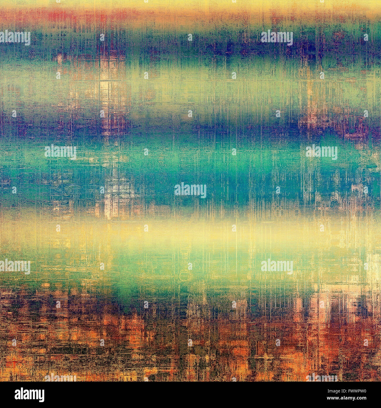 Grunge old-school texture, background for design. With different color ...