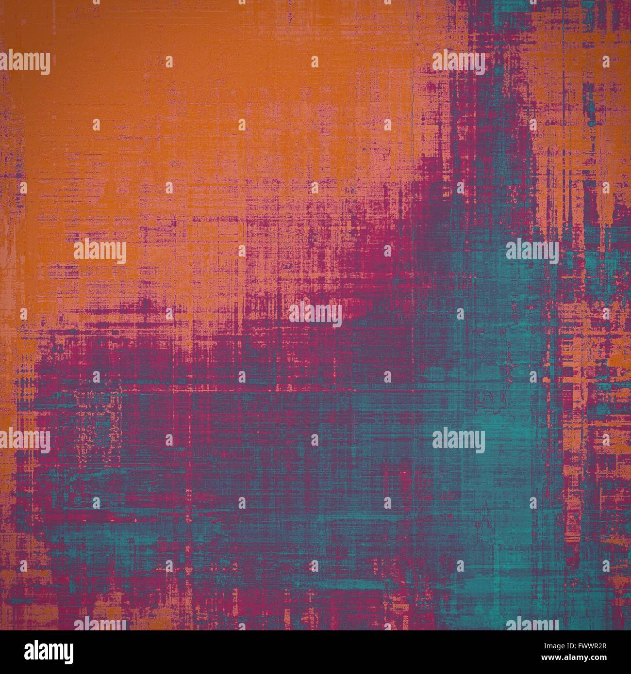 Old antique texture or background. With different color patterns: red ...