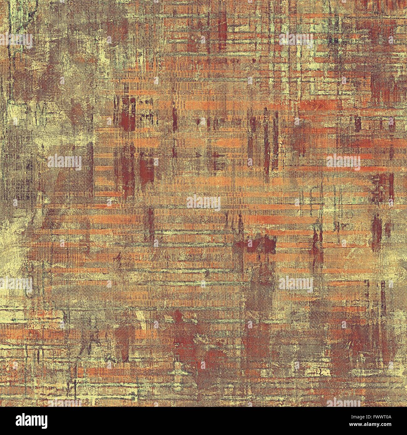 Grunge background with vintage and retro design elements. With ...