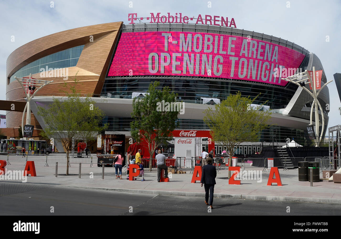 Las Vegas NV, USA. 6th Apr, 2016. A first look inside of the new T ...