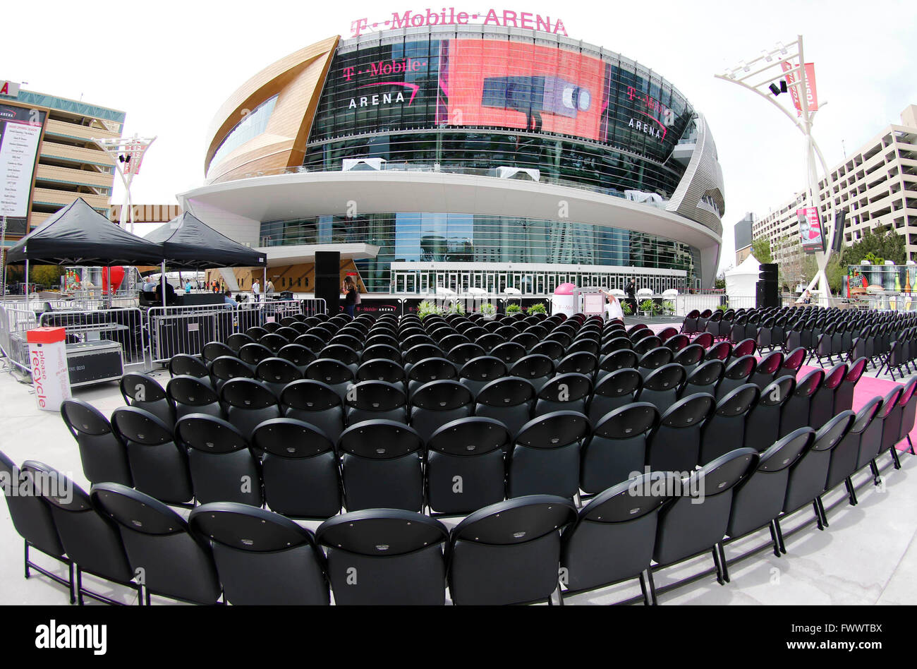 Las Vegas NV, USA. 6th Apr, 2016. A first look inside of the new T ...