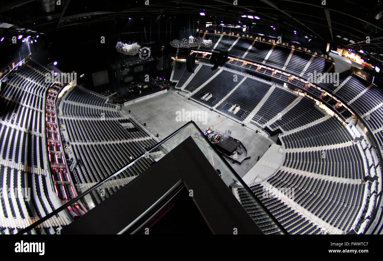 Las Vegas NV, USA. 6th Apr, 2016. A first look inside of the new T ...