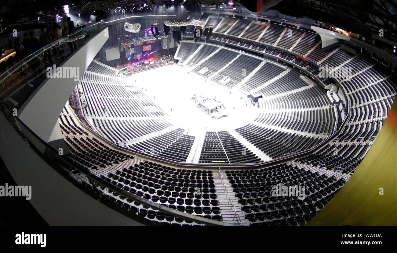 Las Vegas NV, USA. 6th Apr, 2016. A first look inside of the new T ...