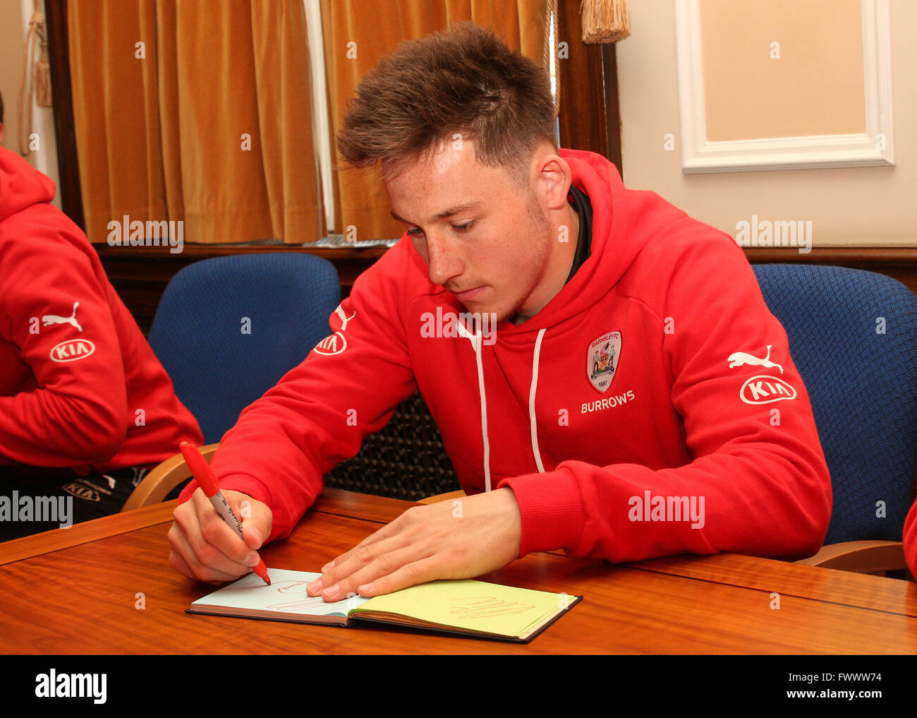 Barnsley, UK. 07th Apr, 2016. Barnsley FC Johnstones Paint Trophy ...