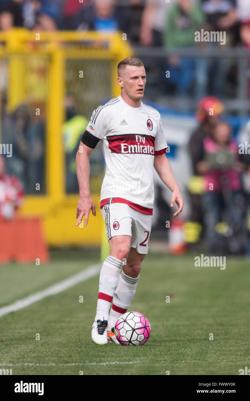 Bergamo, Italy. 3rd Apr, 2016. Ignazio Abate (Milan) Football/Soccer ...