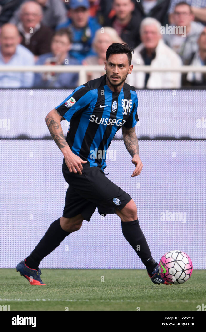 Mauricio Pinilla (Atalanta), APRIL 3, 2016 - Football / Soccer ...
