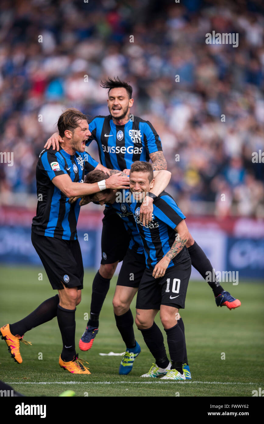 Atalanta team group, APRIL 3, 2016 - Football / Soccer : Alejandro ...