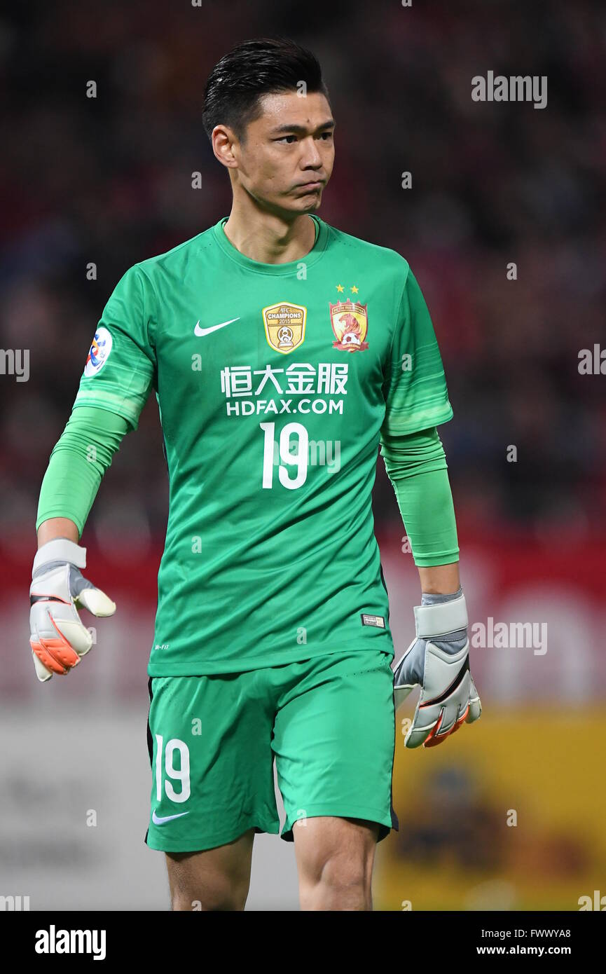 Saitama, Japan. 5th Apr, 2016. Zeng Cheng (Evergrande) Football/Soccer ...