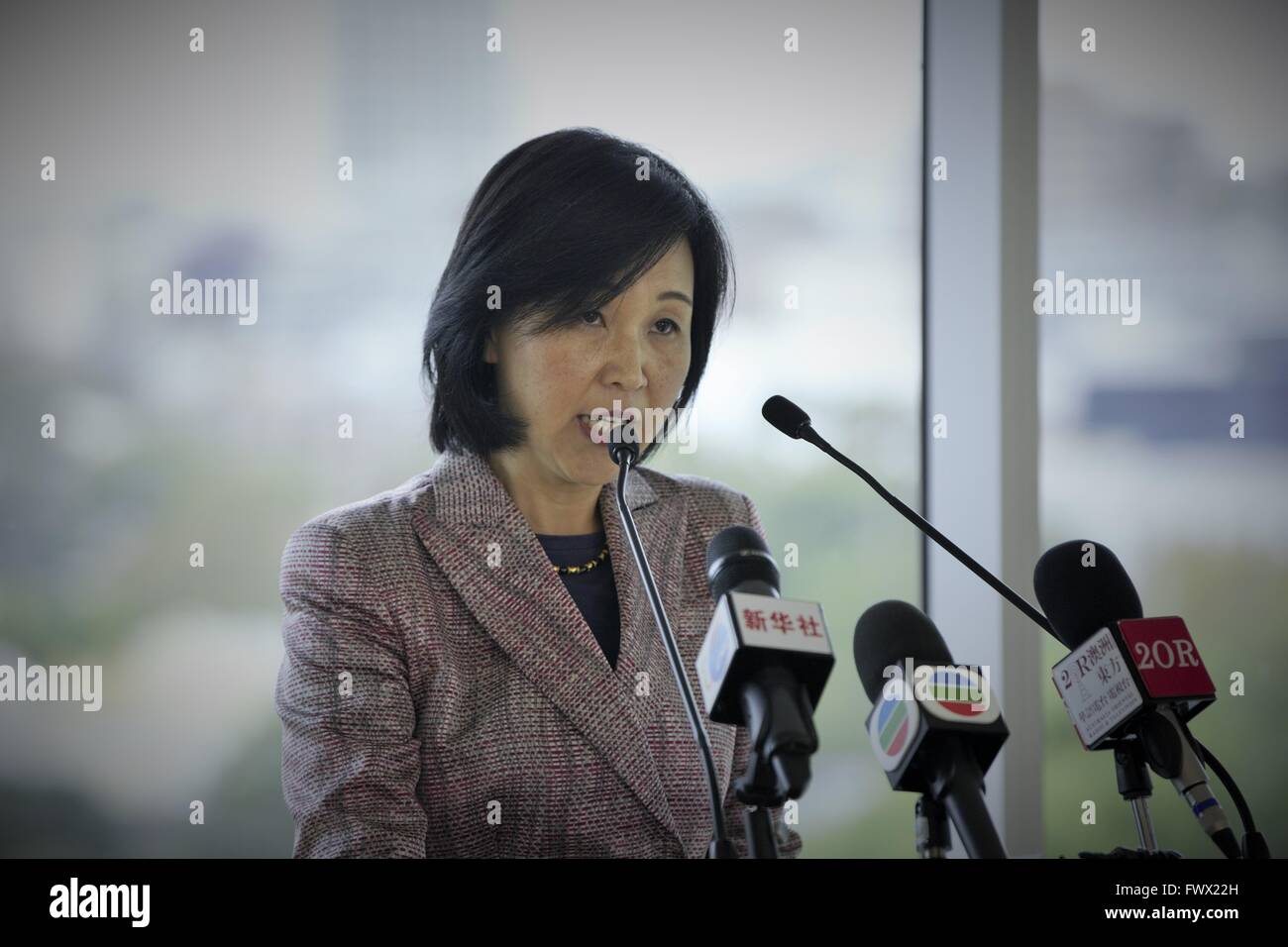 Sydney, Australia. 8th Apr, 2016. Cao Yin, Curator of Chinese Art of ...
