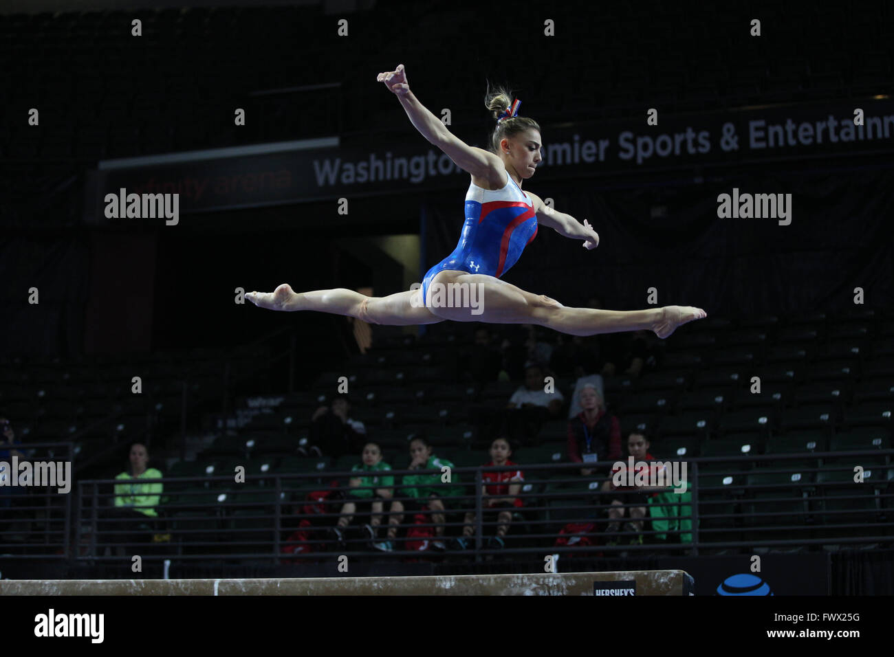 Gym pacific rim gymnastics championships locklear gymnast hi-res stock ...