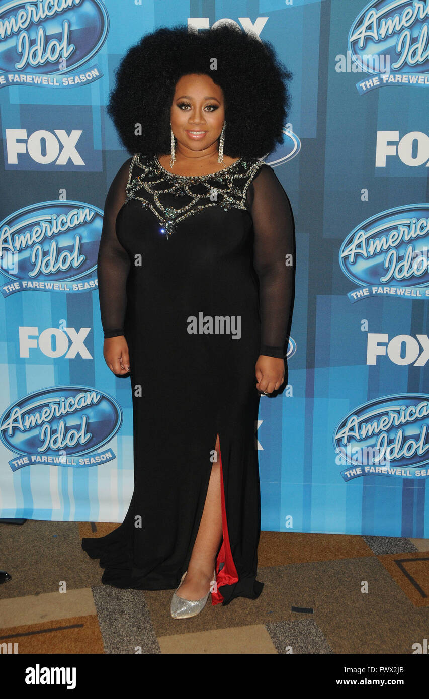 Hollywood, CA, USA. 7th Apr, 2016. La'Porsha Renae. Arrivals for FOX's ...
