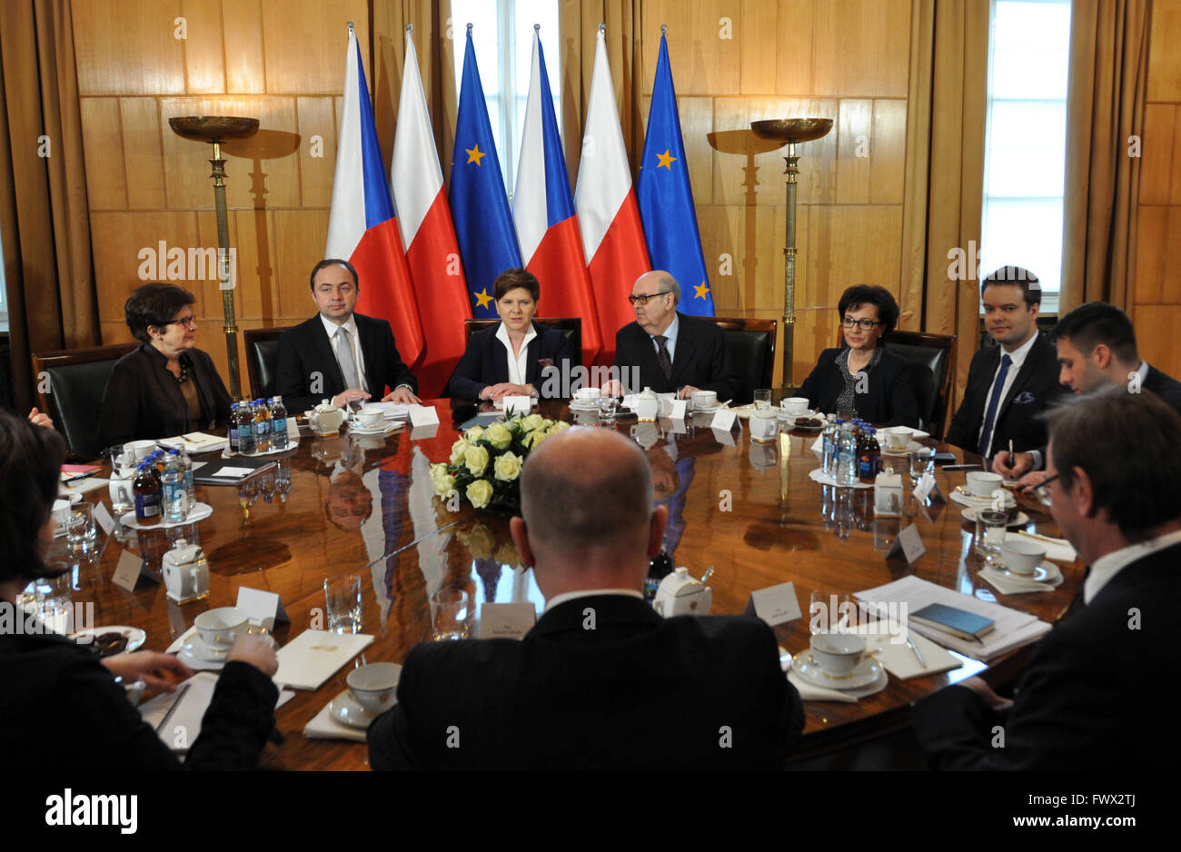 Polish ministers hi-res stock photography and images - Alamy