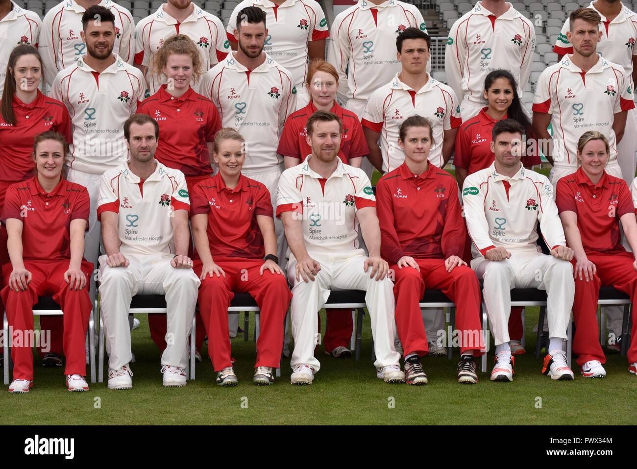 Lancashire county cricket club photocall hi-res stock photography and ...