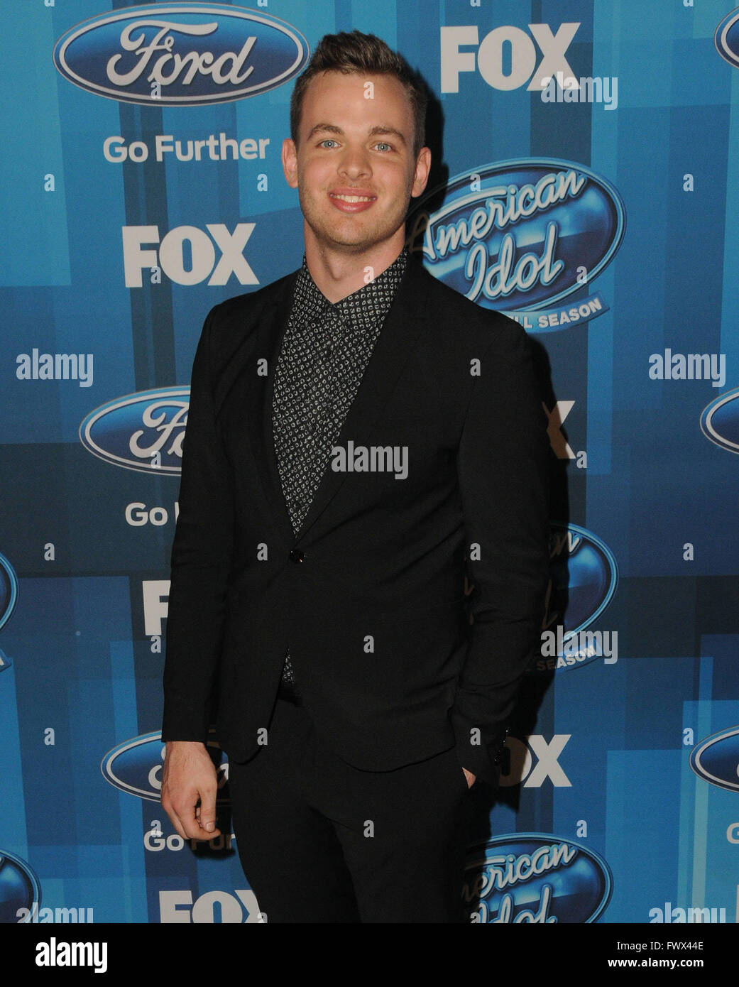 Hollywood, CA, USA. 7th Apr, 2016. Clark Beckham. Arrivals for FOX's ...