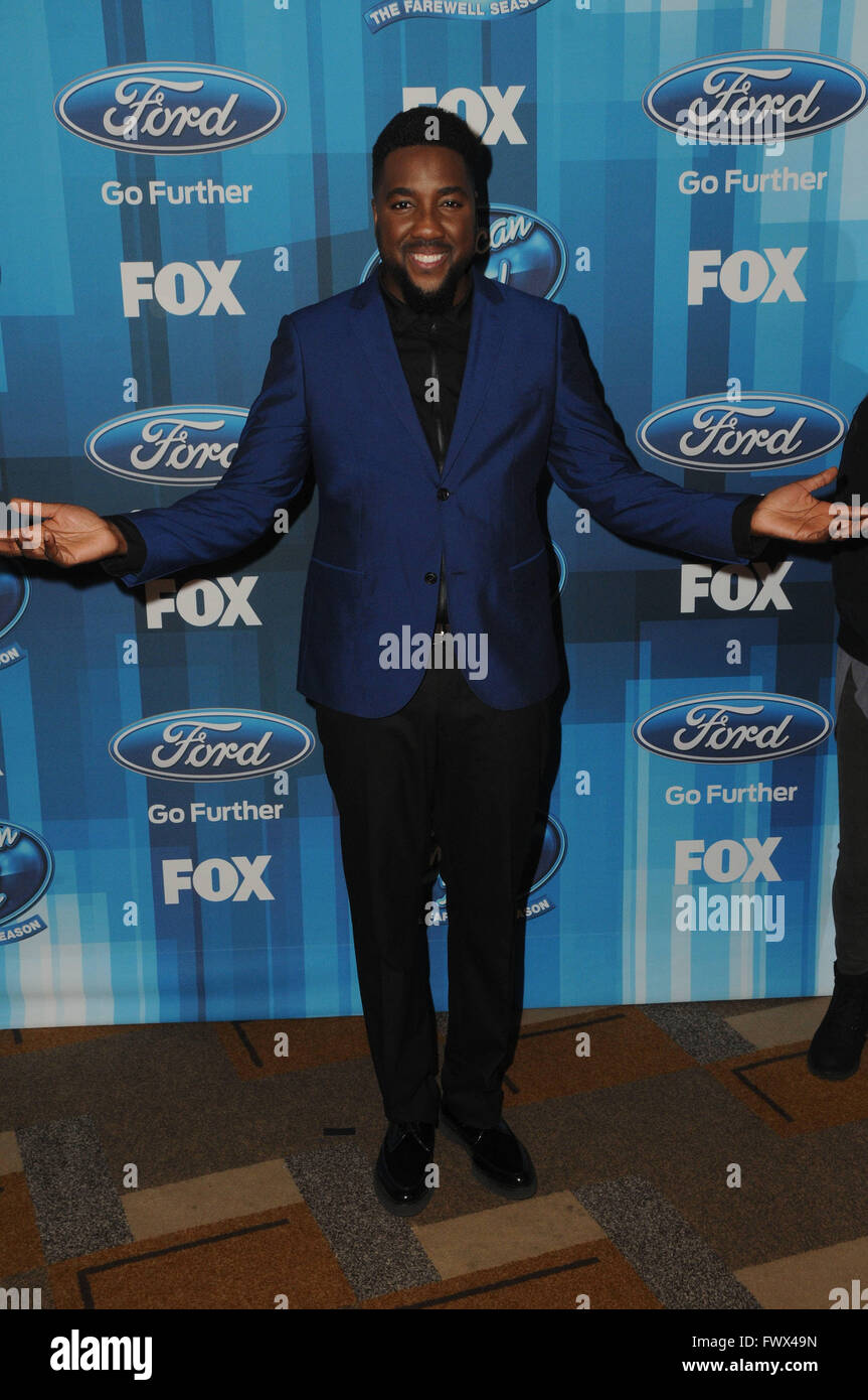 Hollywood, CA, USA. 7th Apr, 2016. George Huff. Arrivals for FOX's ...
