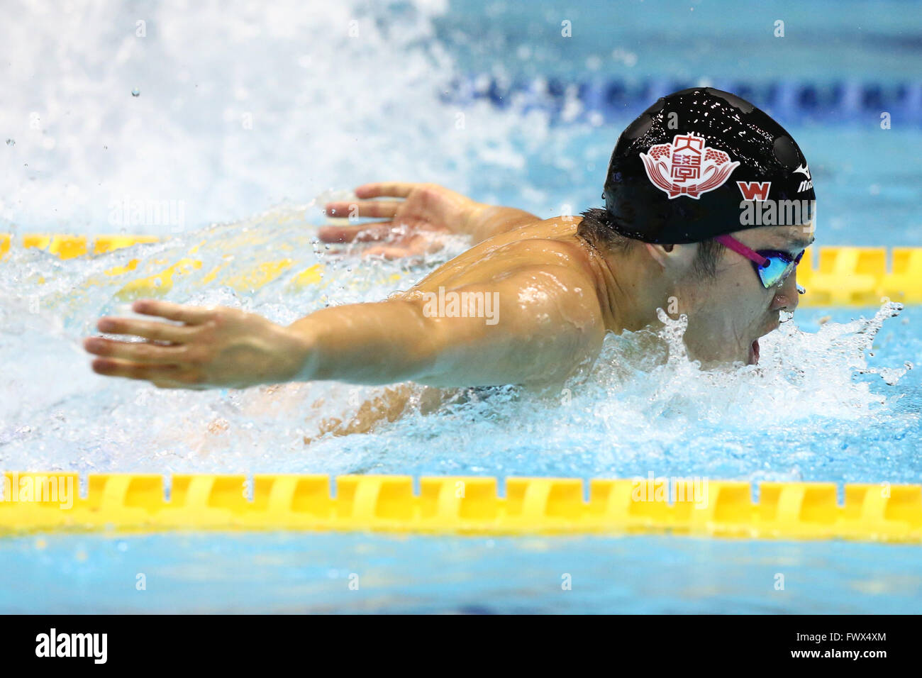 Tokyo, Japan. 8th Apr, 2016. Masato Sakai Swimming : Japan swimming ...