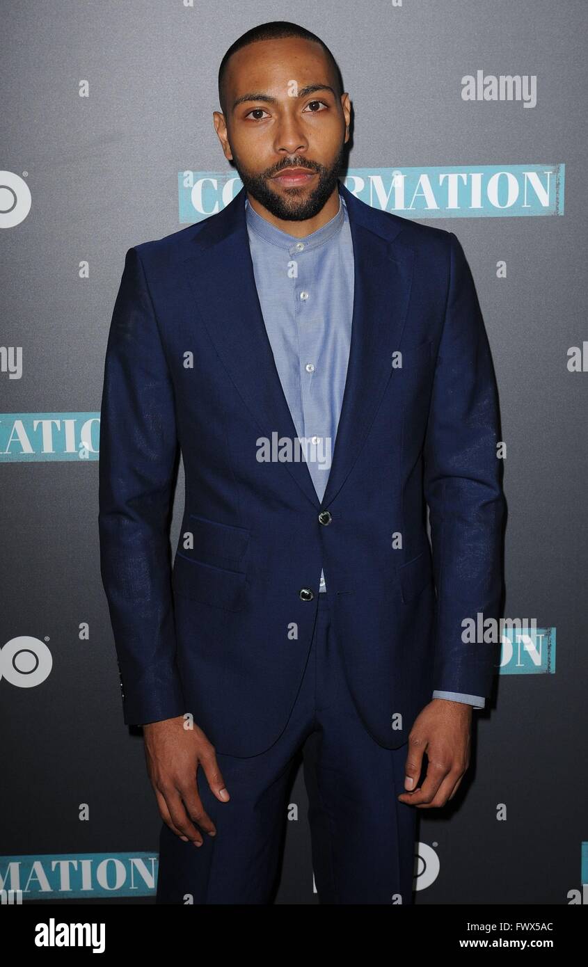 New York, NY, USA. 7th Apr, 2016. Jeremie Harris at arrivals for ...