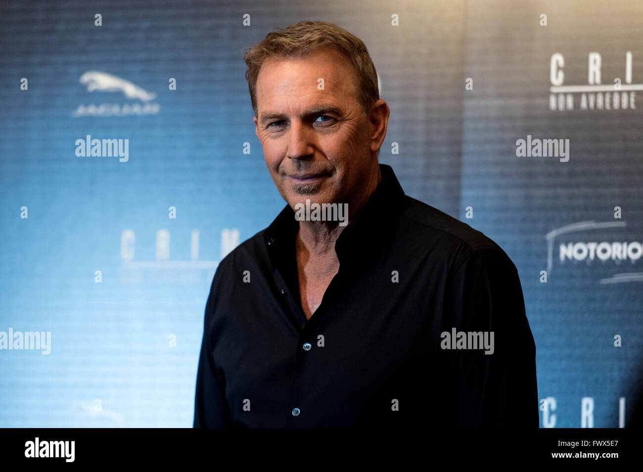 Rome, Italy. 8th April, 2016. Kevin Costner Roma 08-04-2016 Hotel ...