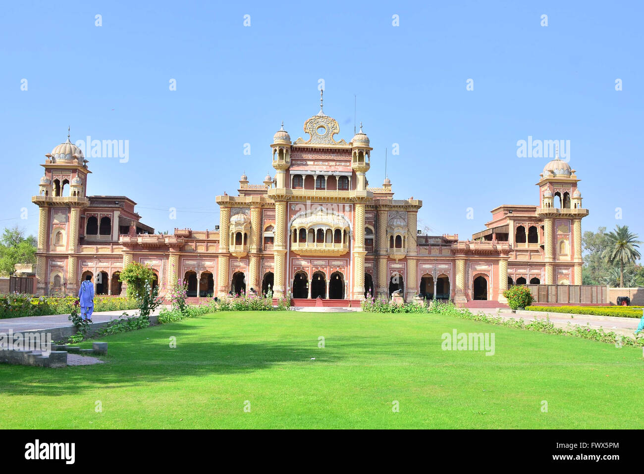A fascinating view of historic Faiz Mahal, the residence of former ...