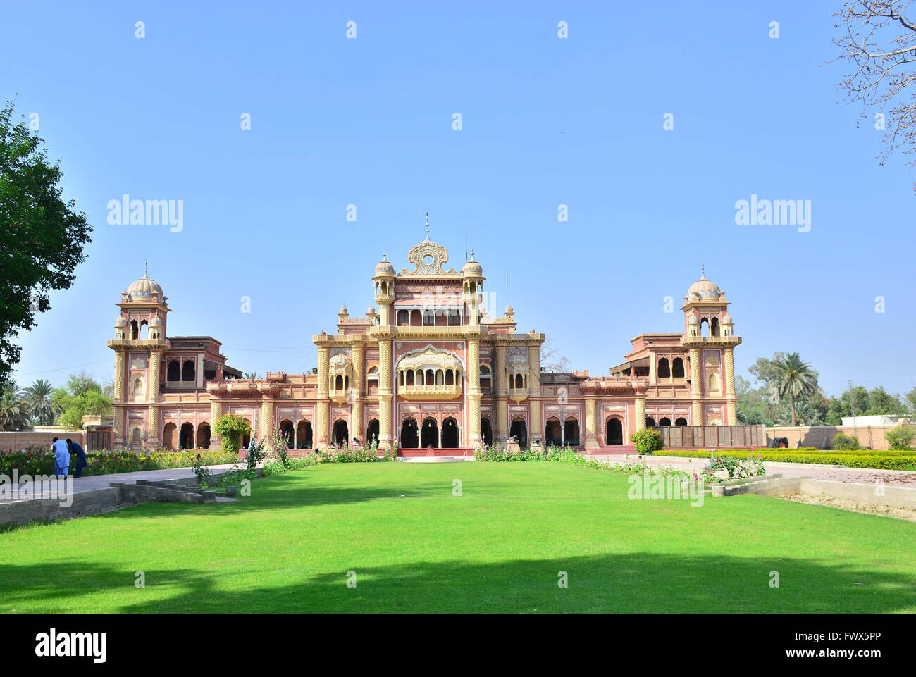 A fascinating view of historic Faiz Mahal, the residence of former ...