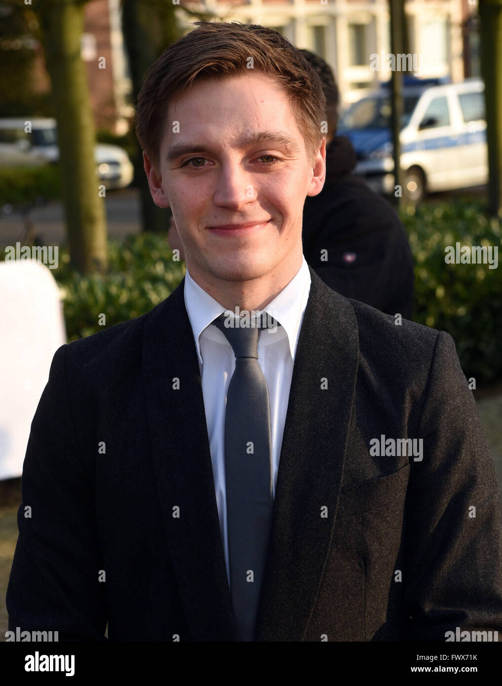 Marl, Germany. 08th Apr, 2016. Actor Jonas Nay poses ahead of the ...