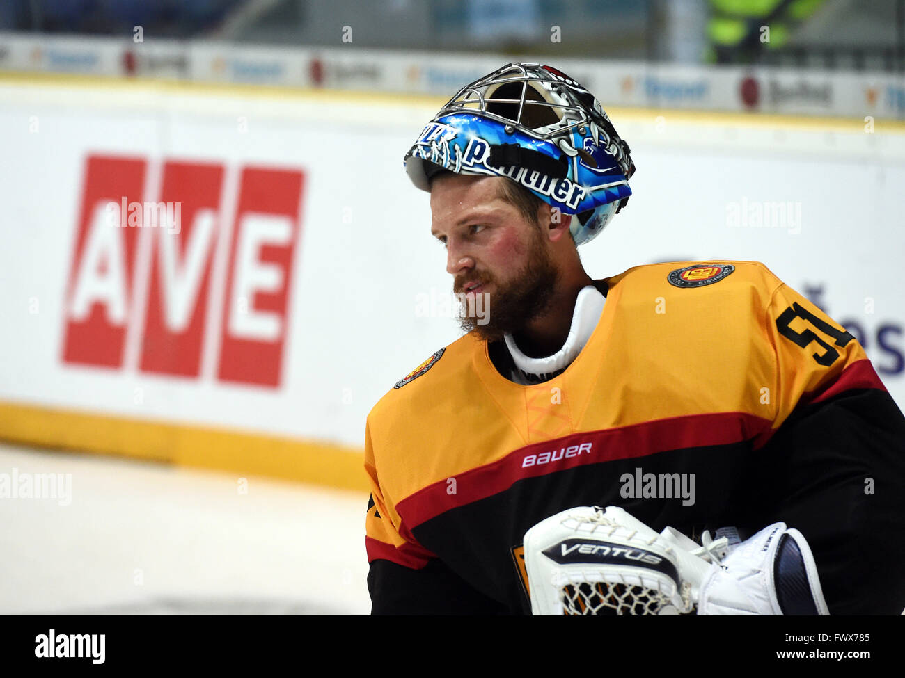 Timo Pielmeier of Germany in action during the Euro Hockey Challenge ...